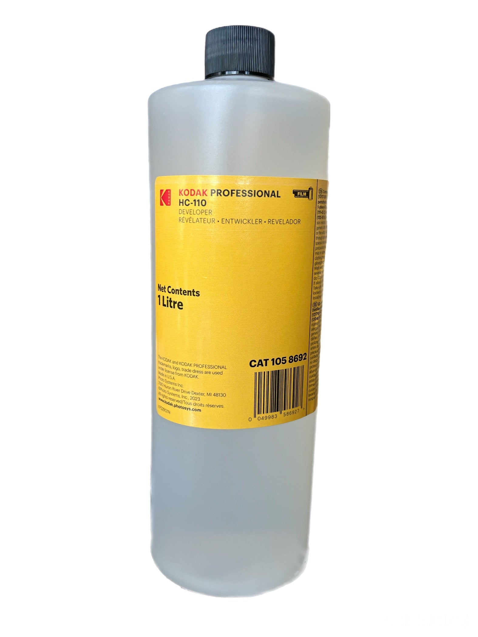 Kodak HC-110 Professional Film Developer 1L – Classic Photo Supplies