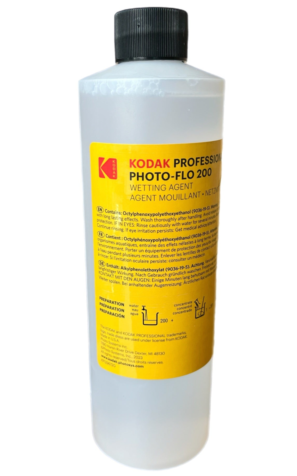 Kodak Photo-Flo 200 0.47L Concentrate – Classic Photo Supplies